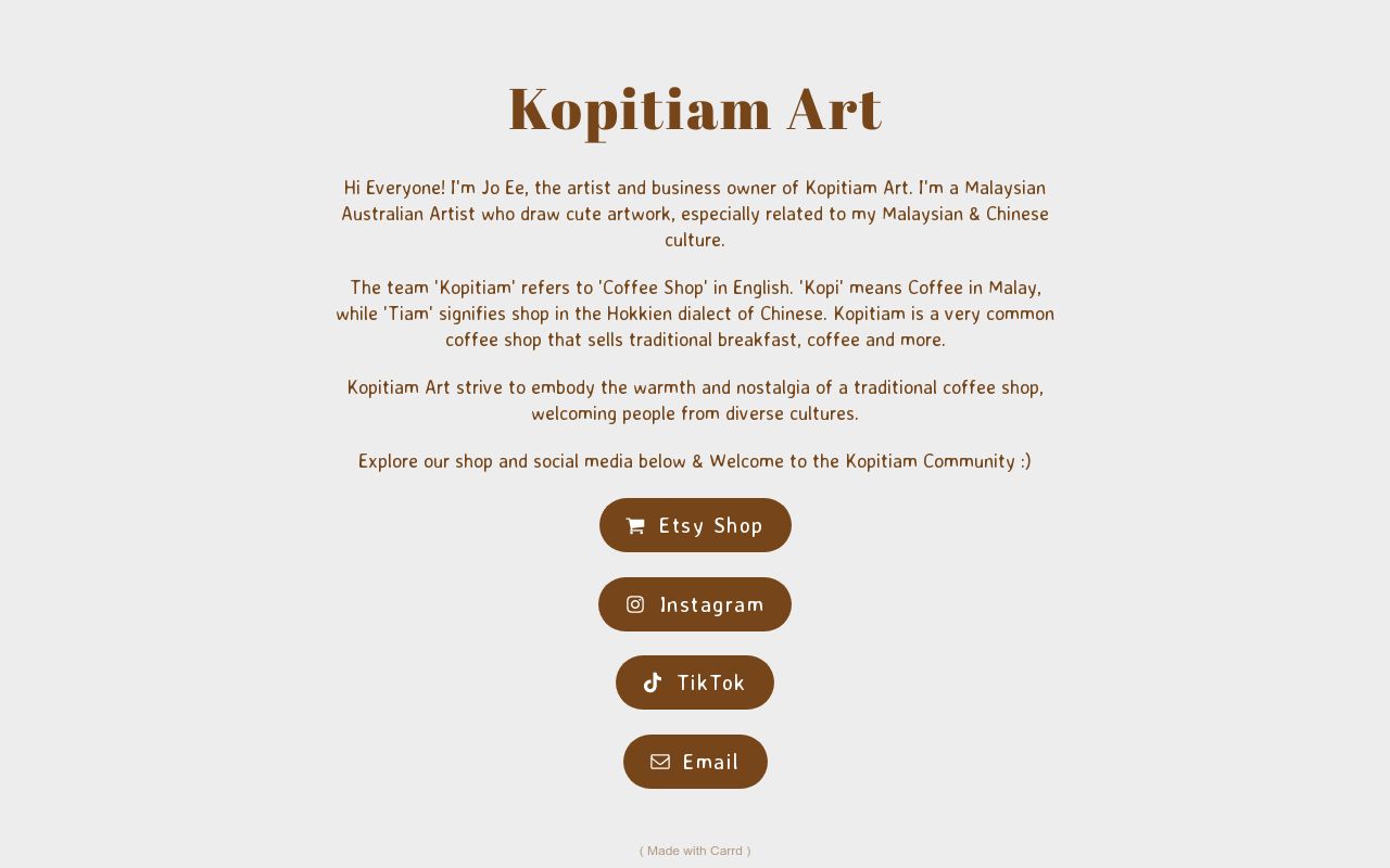 Kopitiam Art